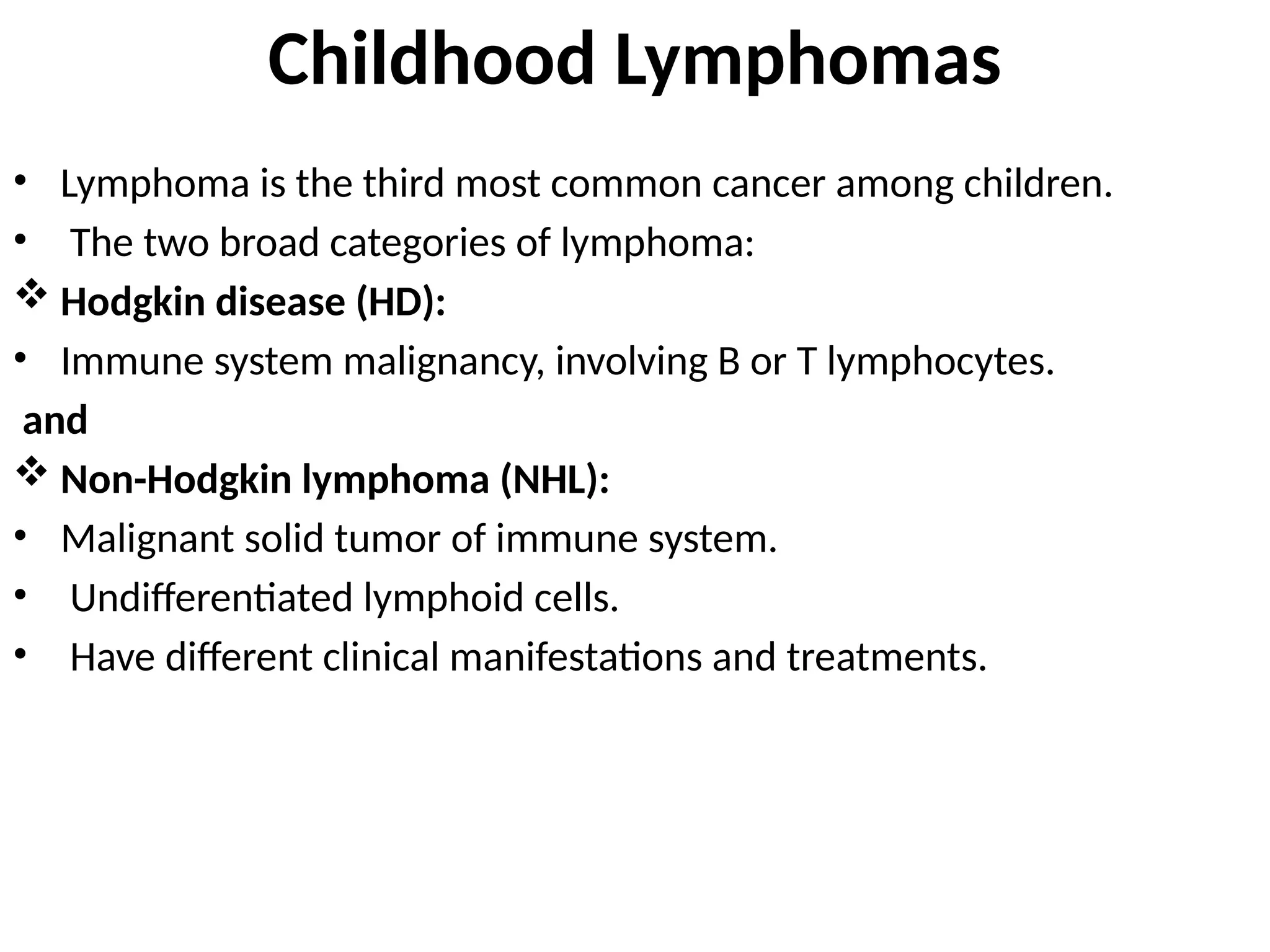 Childhood Lymphomas classification .pptx