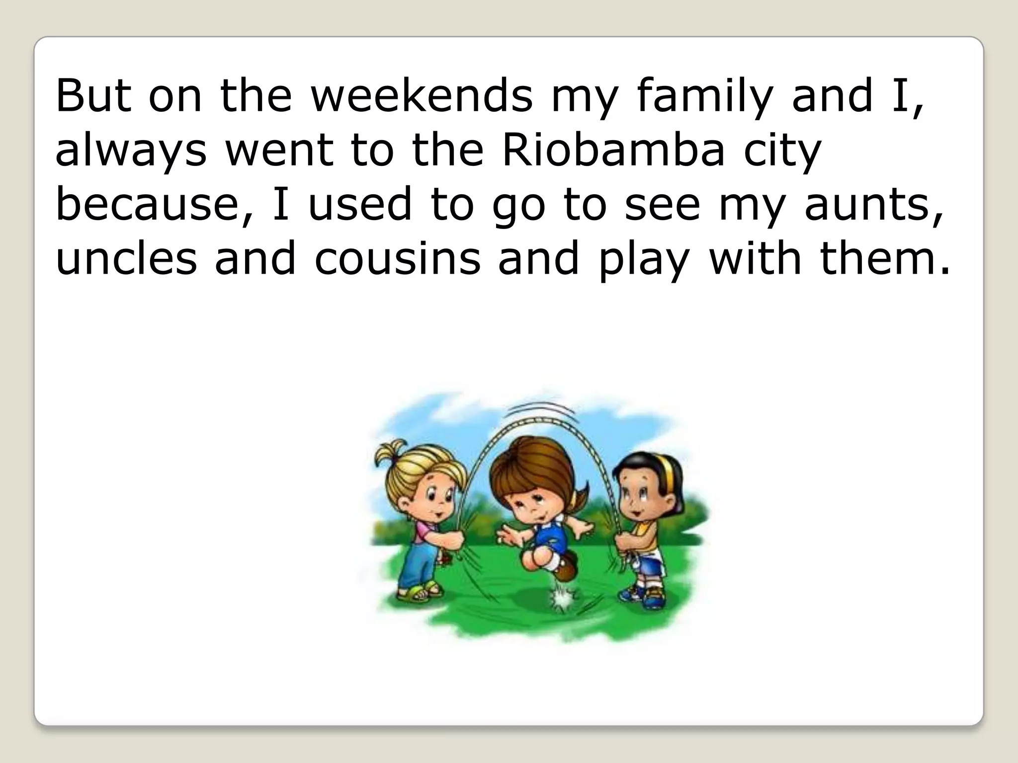 Childhood memories | PPTX