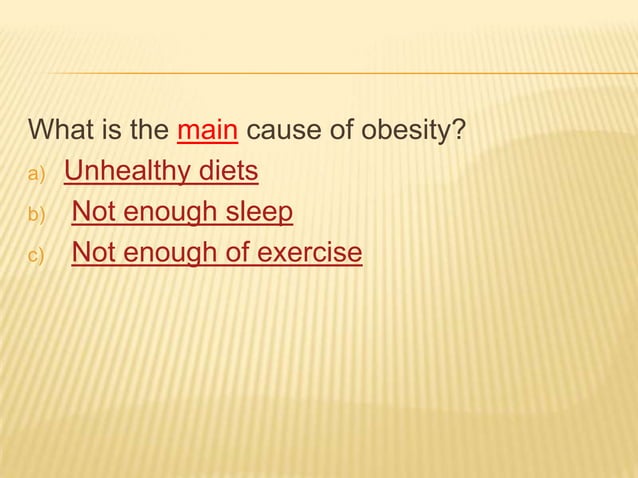 Childhood obesity 2 | PPT