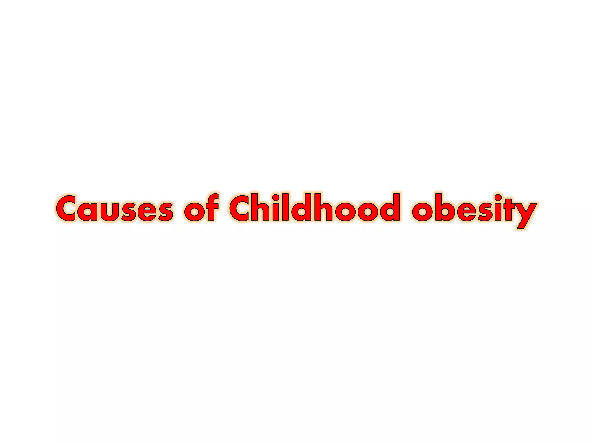 Childhood obesity and chronic diseases | PPTX | Diabetes | Diseases and ...