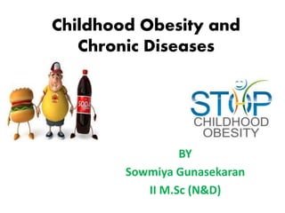 Childhood obesity and chronic diseases | PPTX | Diabetes | Diseases and ...
