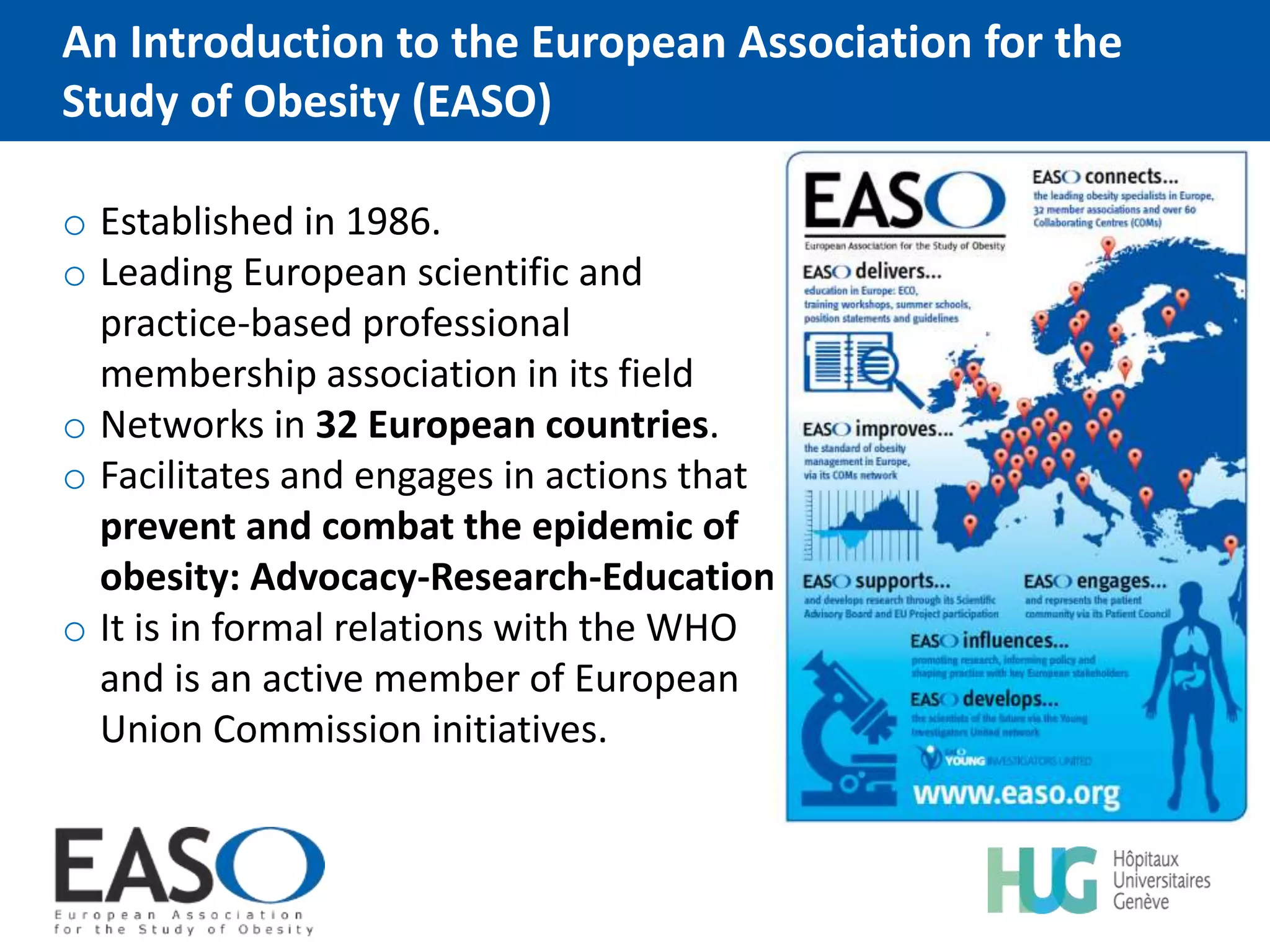 Childhood obesity by EASO | PPTX