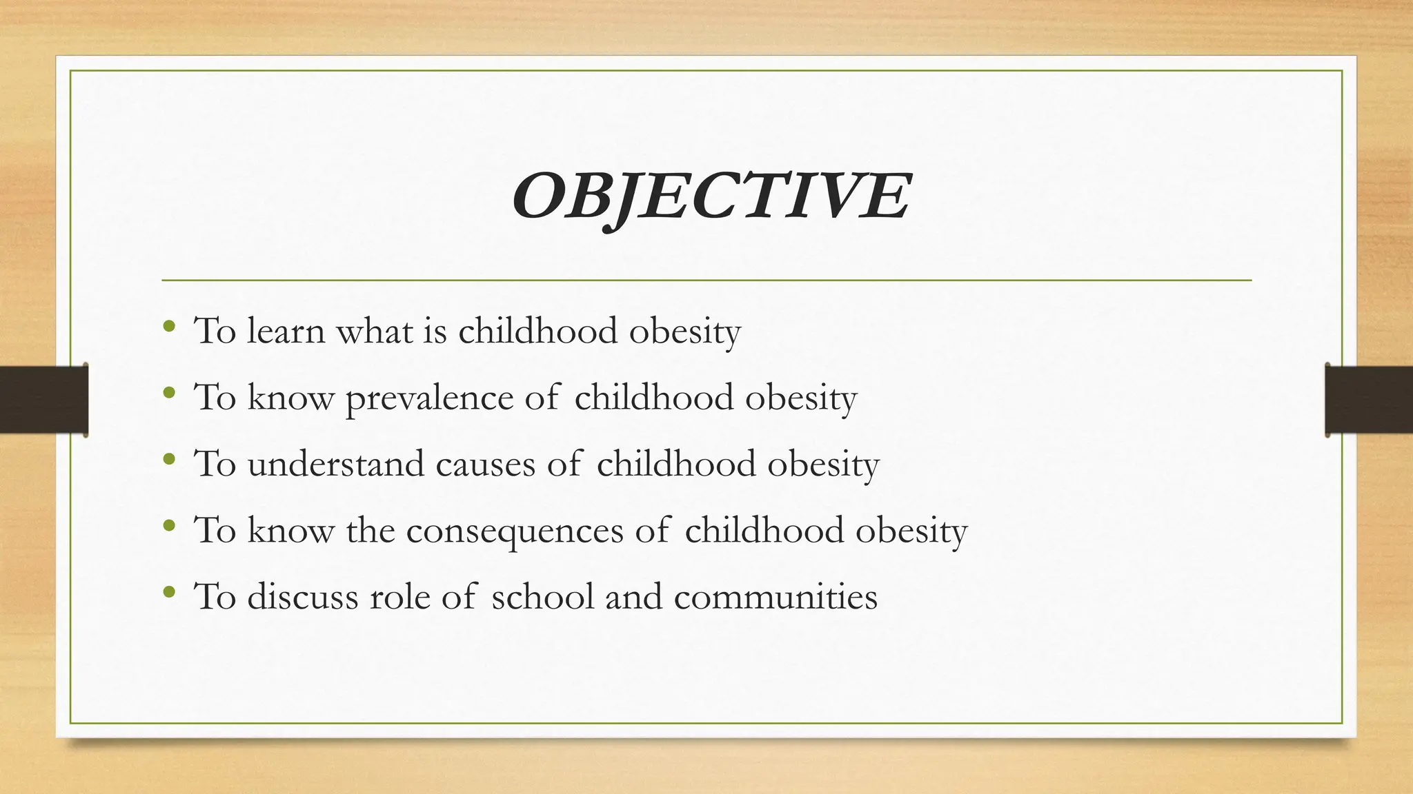 CHILDHOOD OBESITY by sanket shinde NEW.pptx