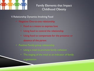 Reducing Obesity Using a Family Centered Approach | PPTX