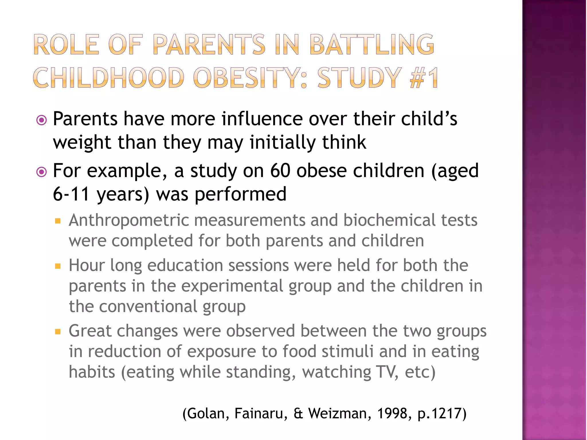 Childhood Obesity | PPTX