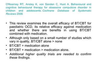 Childhood Obsessive Compulsive Disorder Ocd | PPT