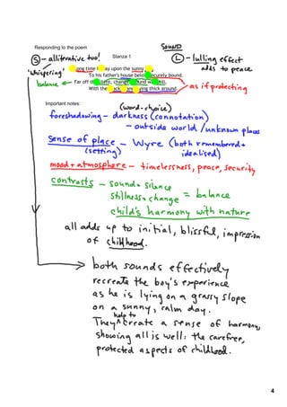 Class Notes on 'Childhood' by Edwin Muir | PDF