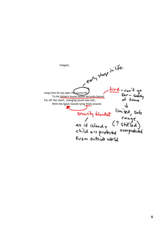 Class Notes on 'Childhood' by Edwin Muir | PDF