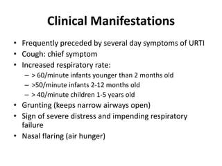Childhood pneumonia | PPTX