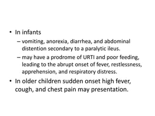 Childhood pneumonia | PPTX
