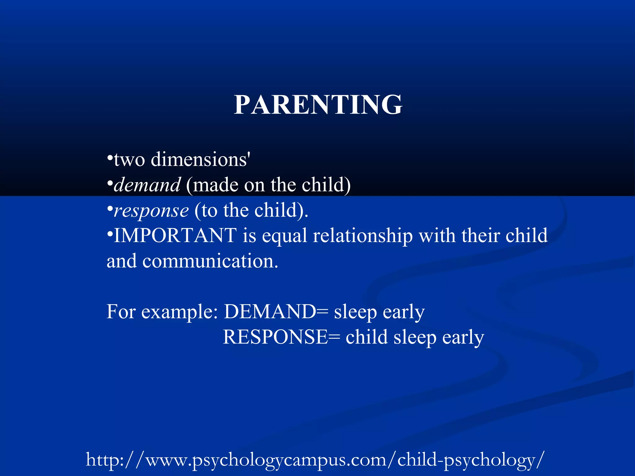 Childhood Psychology presentation | PPT