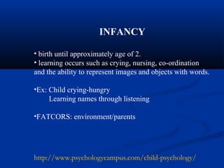 Childhood Psychology presentation | PPT