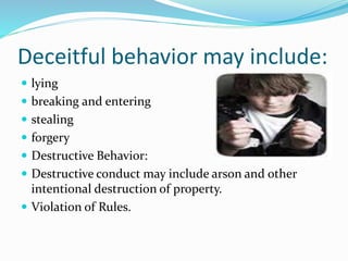 Child hood psychiatric disorders | PPTX
