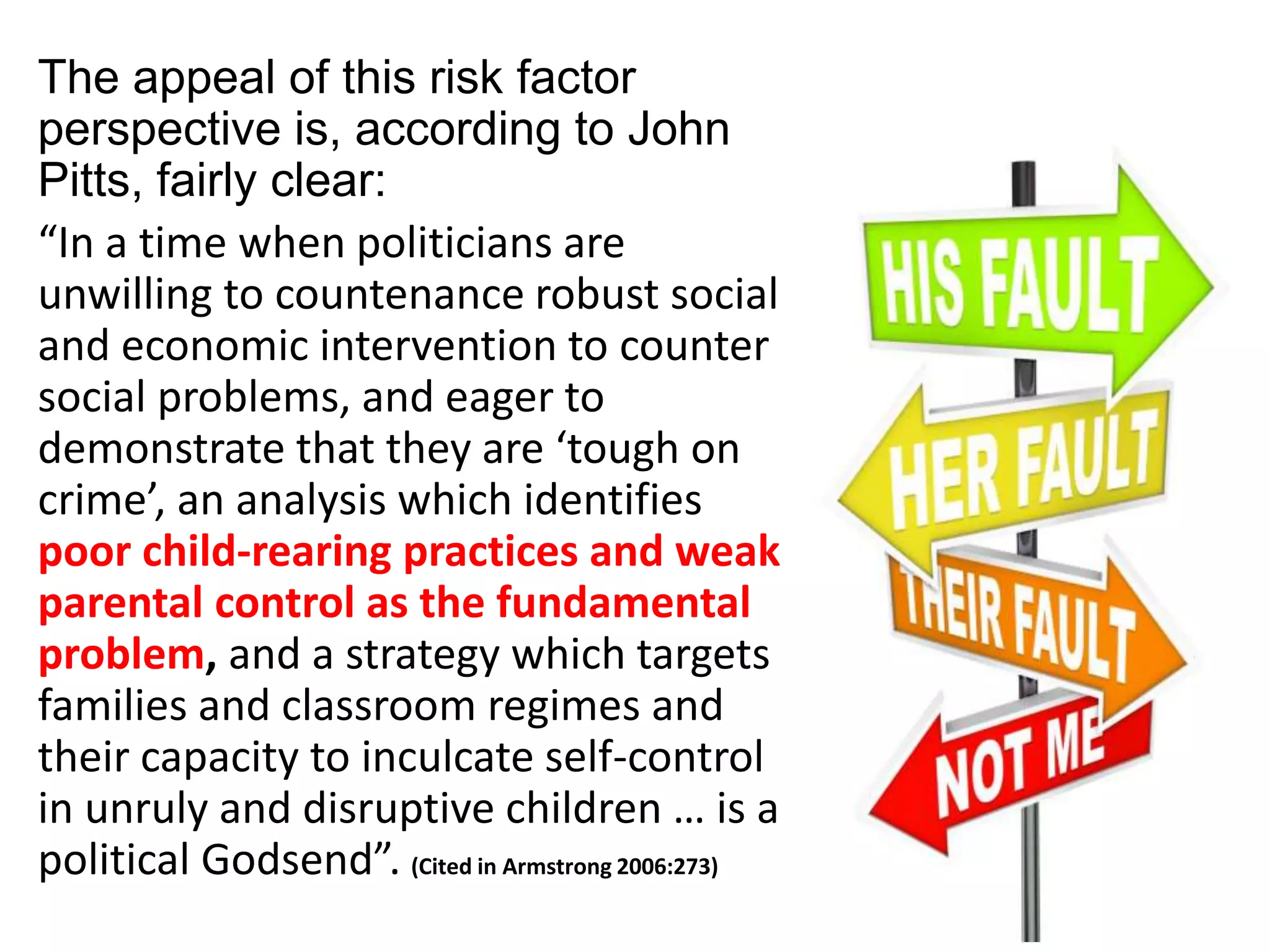 Childhood & risk | PPTX