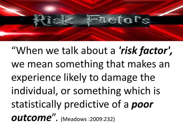 Childhood & risk | PPT