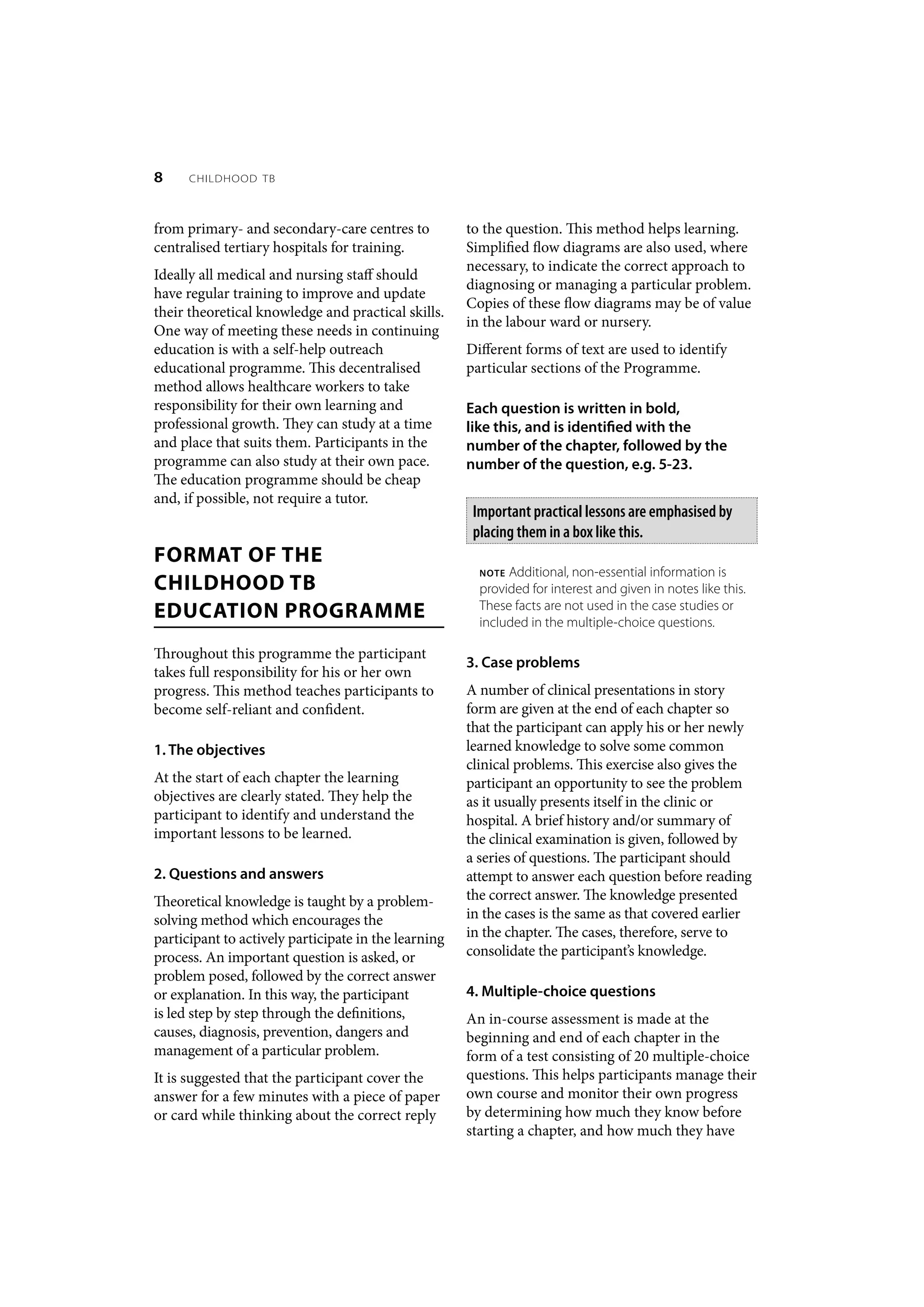 Childhood TB: Introduction | PDF