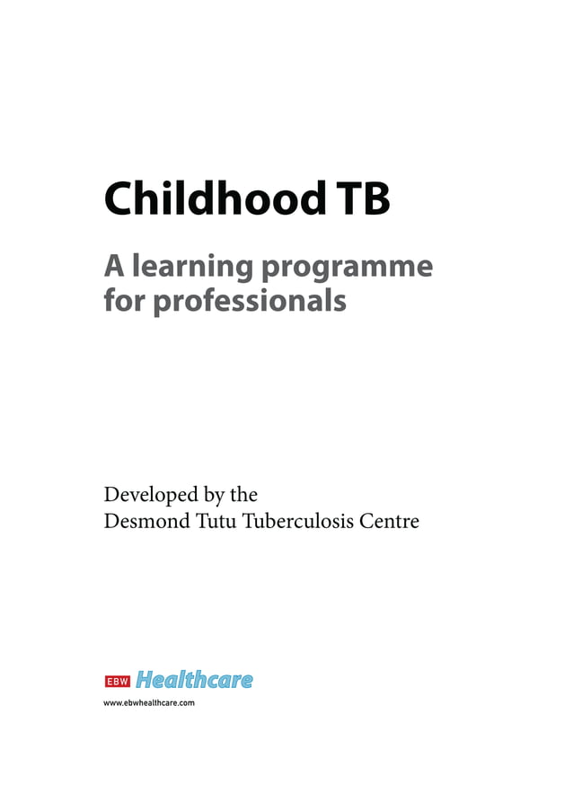 Childhood TB: Introduction | PDF