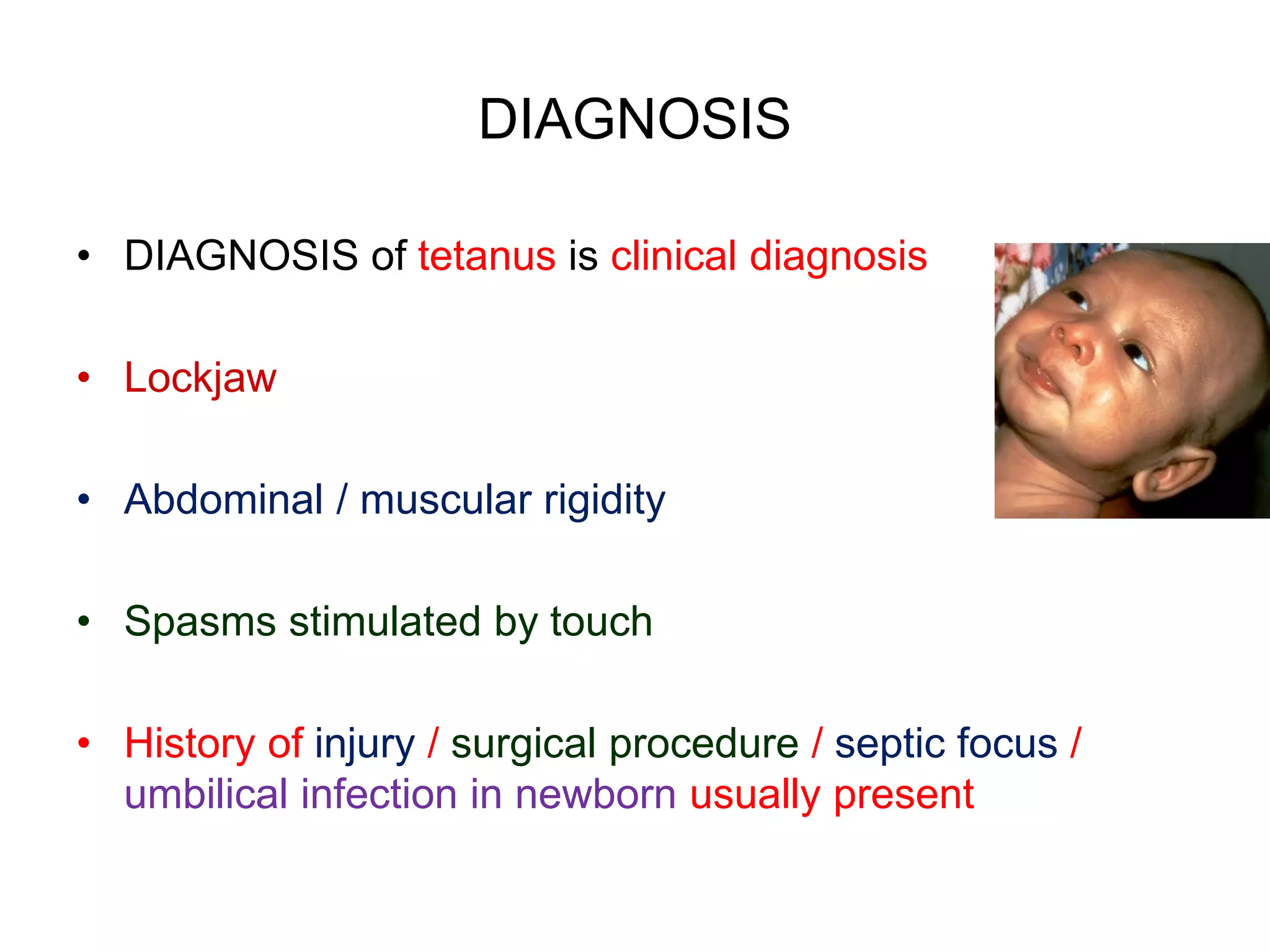 Childhood tetanus 2021 | PDF
