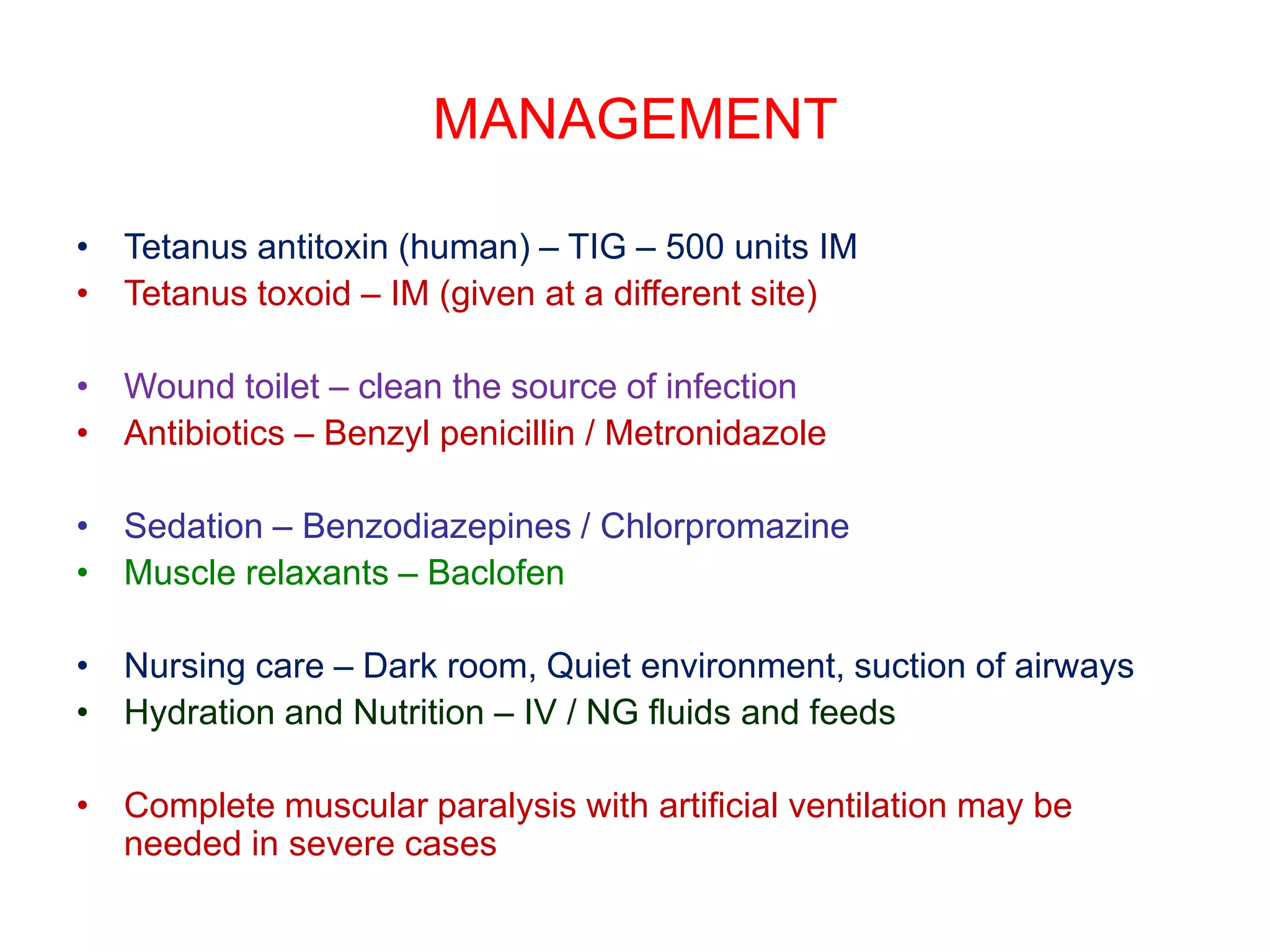 Childhood tetanus 2021 | PDF