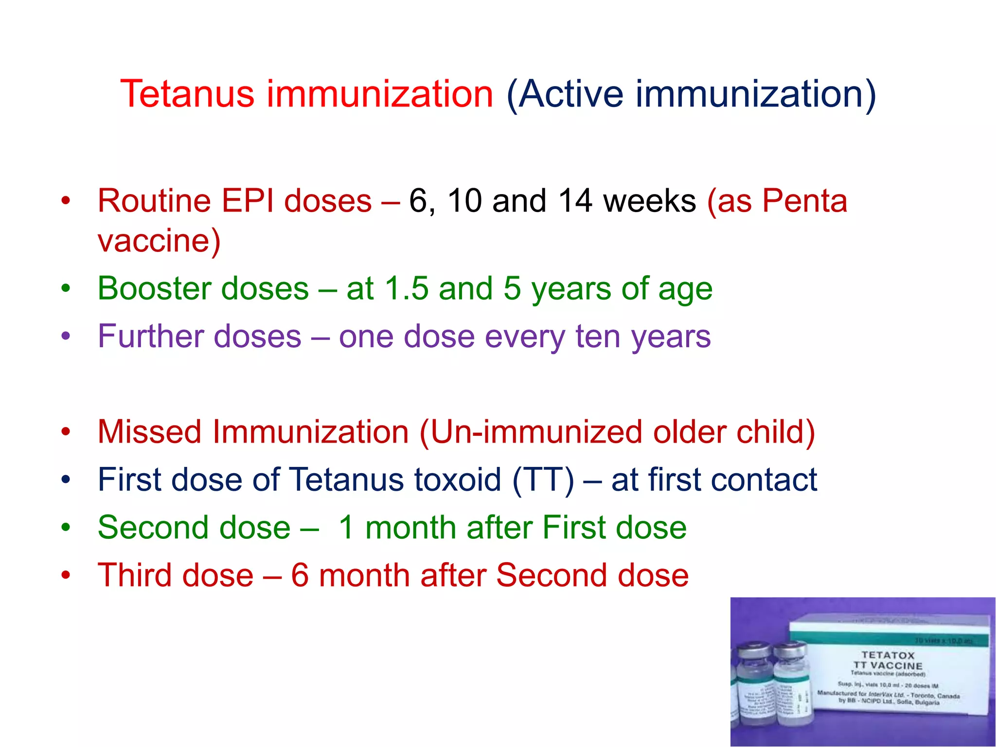 Childhood tetanus 2021 | PDF