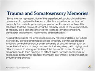 Childhood Trauma Presentation 2 | PPT