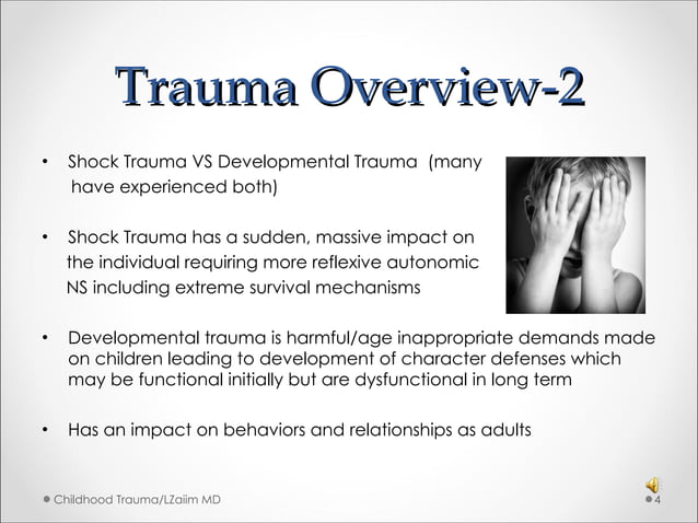Childhood Trauma Presentation 2 | PPT