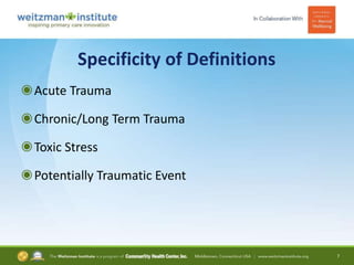 Childhood Trauma Webinar | PPTX