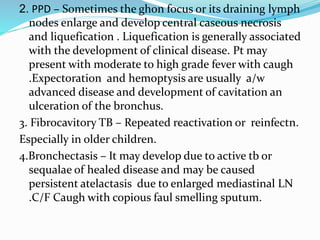 Childhood tuberculosis diagonosis and its management | PPTX ...