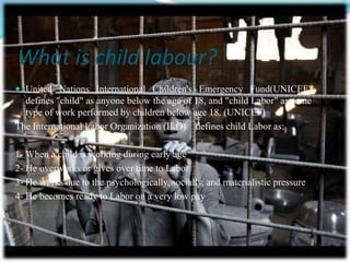 Childlabor | PPTX