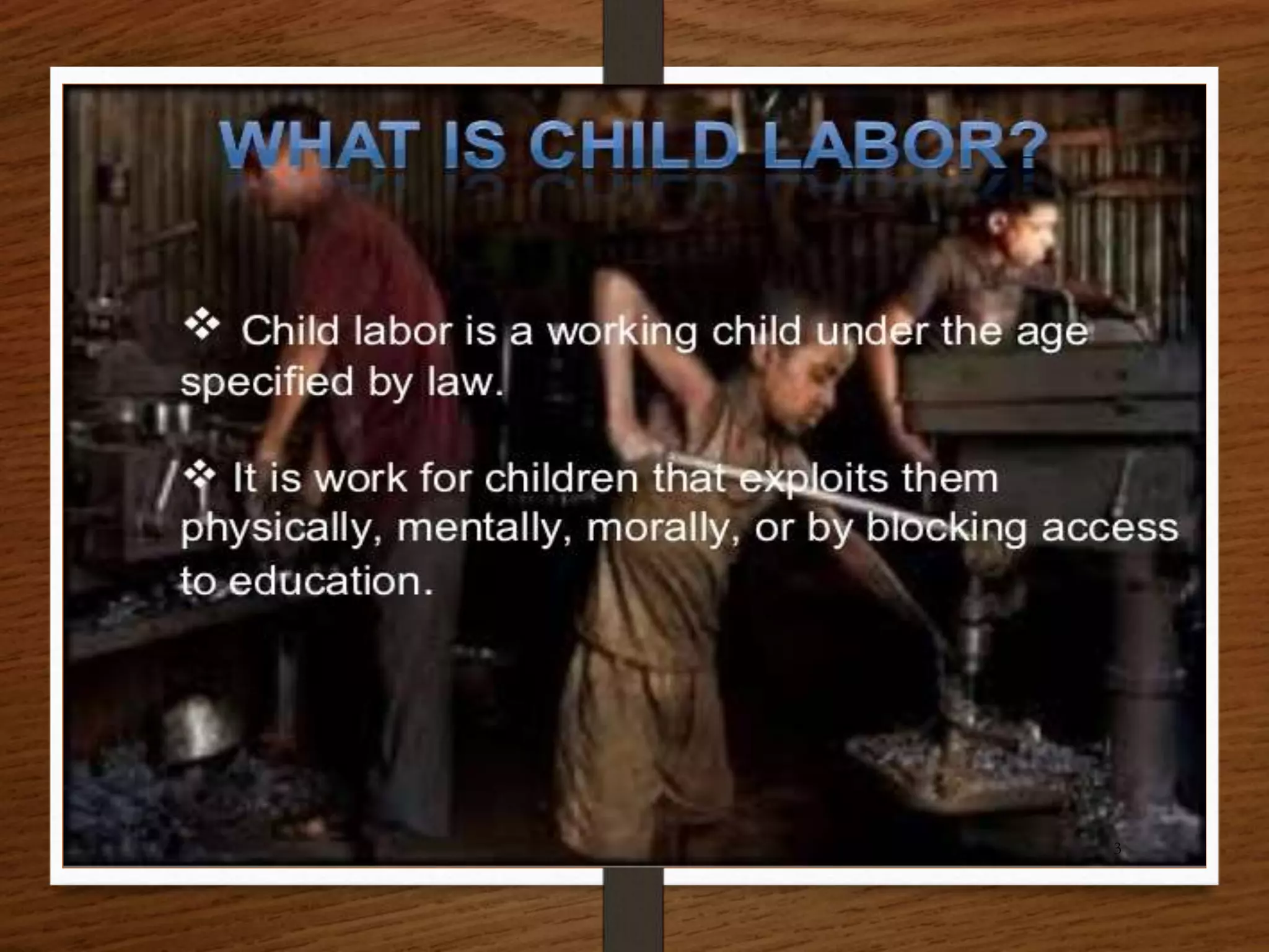 Child labor final ppt | PPTX | Parenting Children Aged 4-11 | Parenting