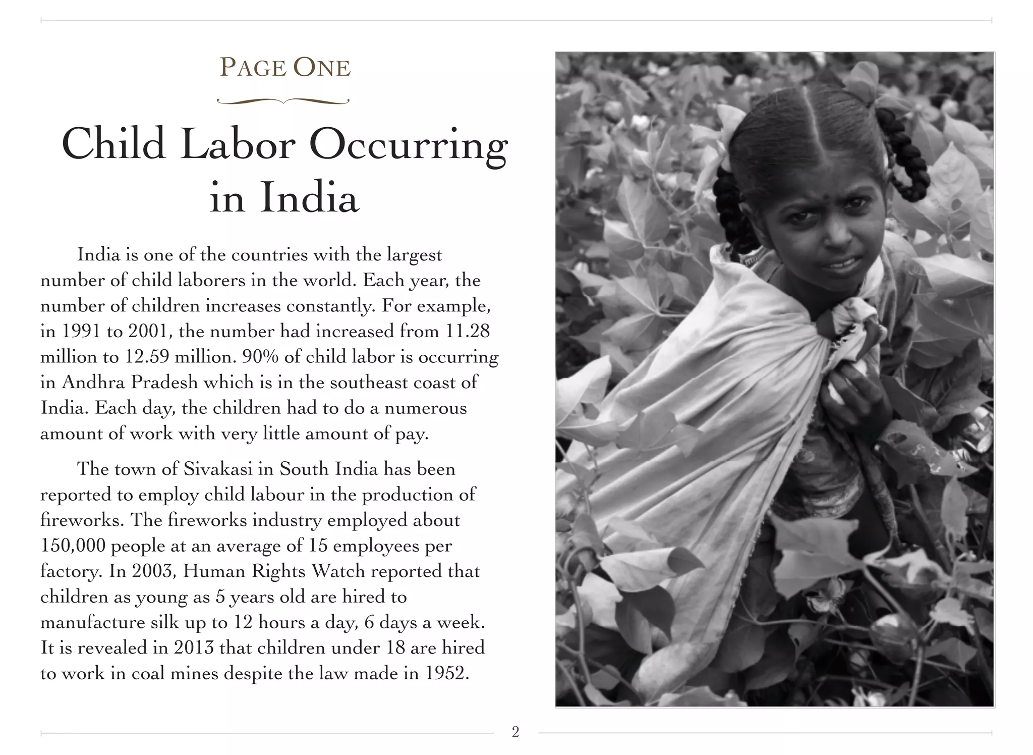 Child labor in india | PDF