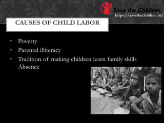 Child labor in india | PPTX