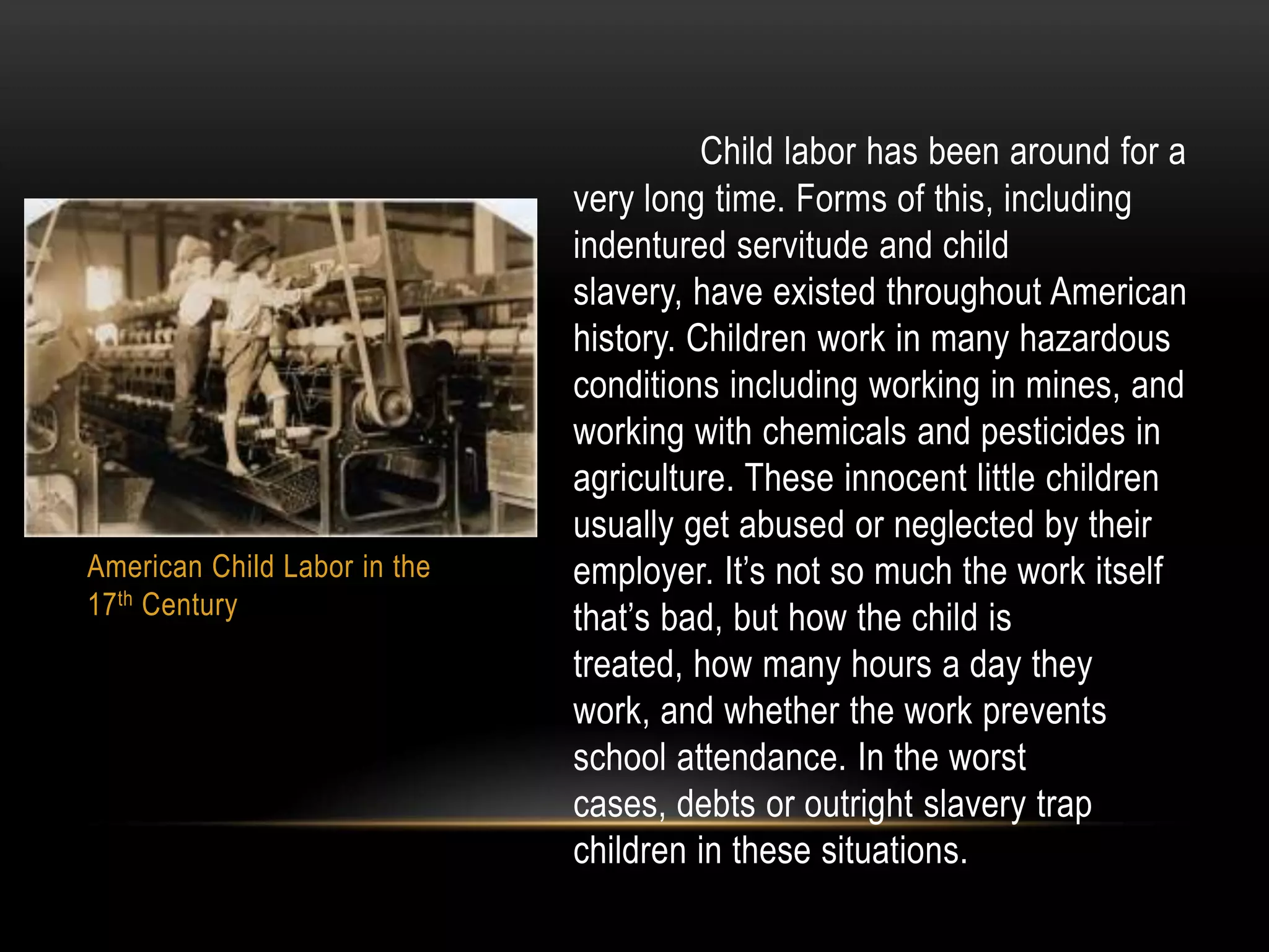 Child labor ppt | PPTX