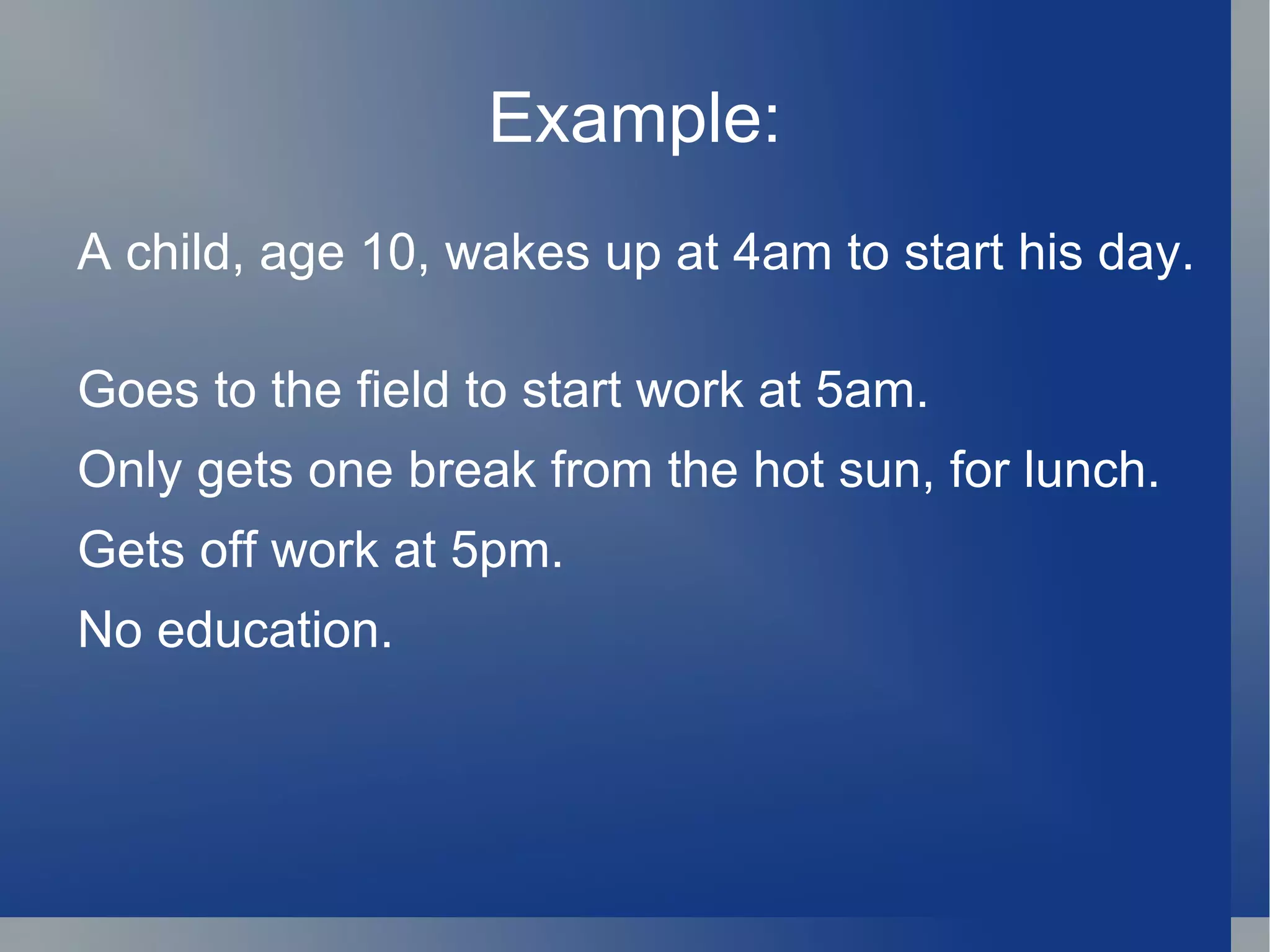 Child labor presentation | PPT