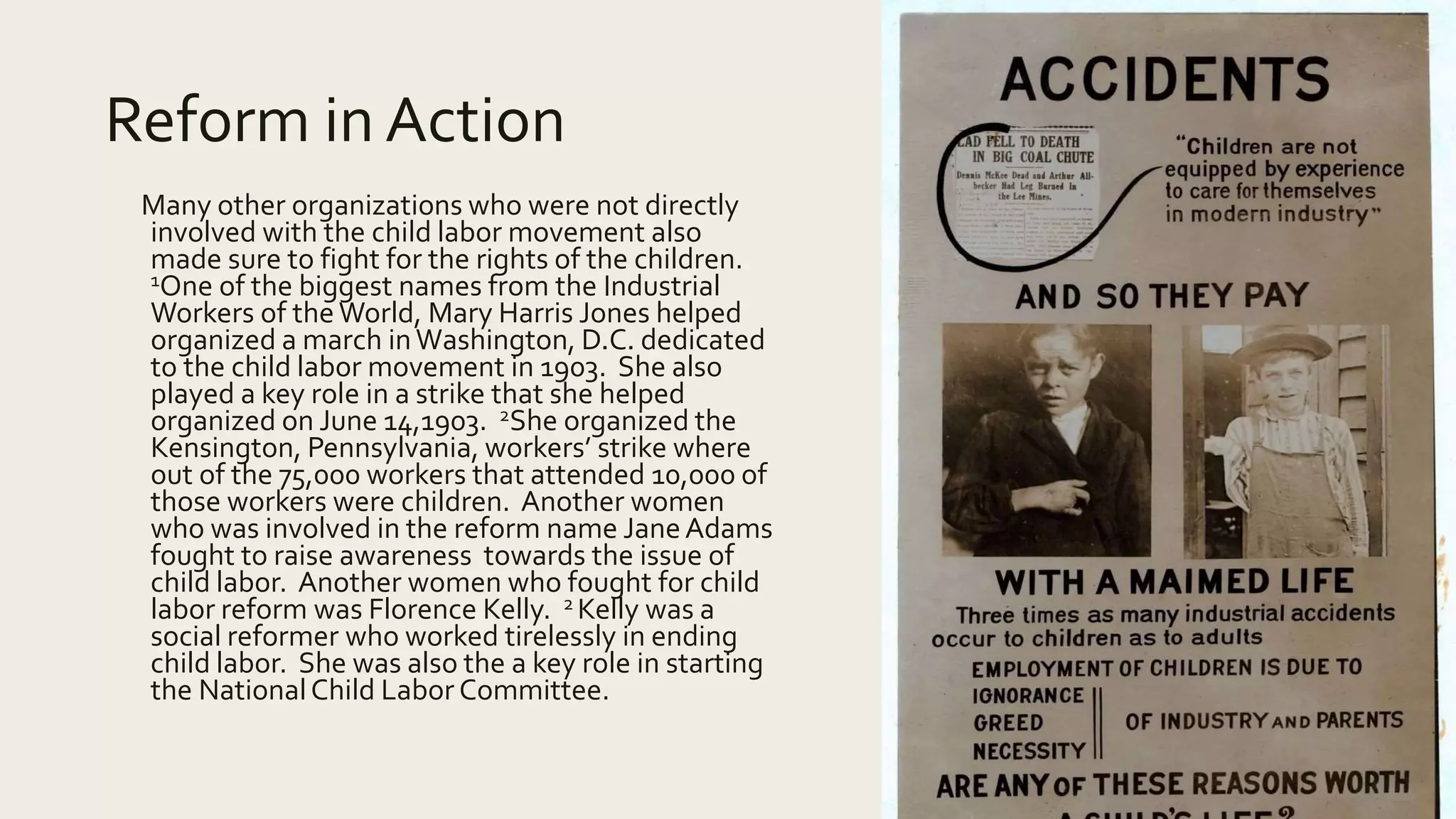 Child labor reform | PPTX