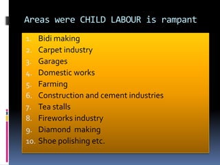 Child labour in India | PPTX