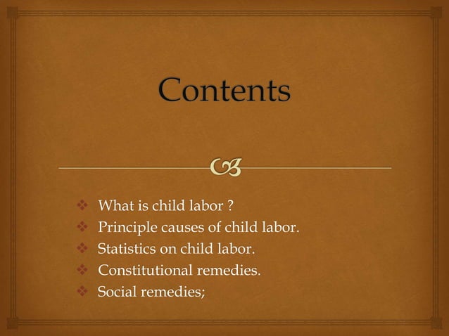 Child labour | PPT