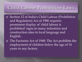 Child labour | PPTX