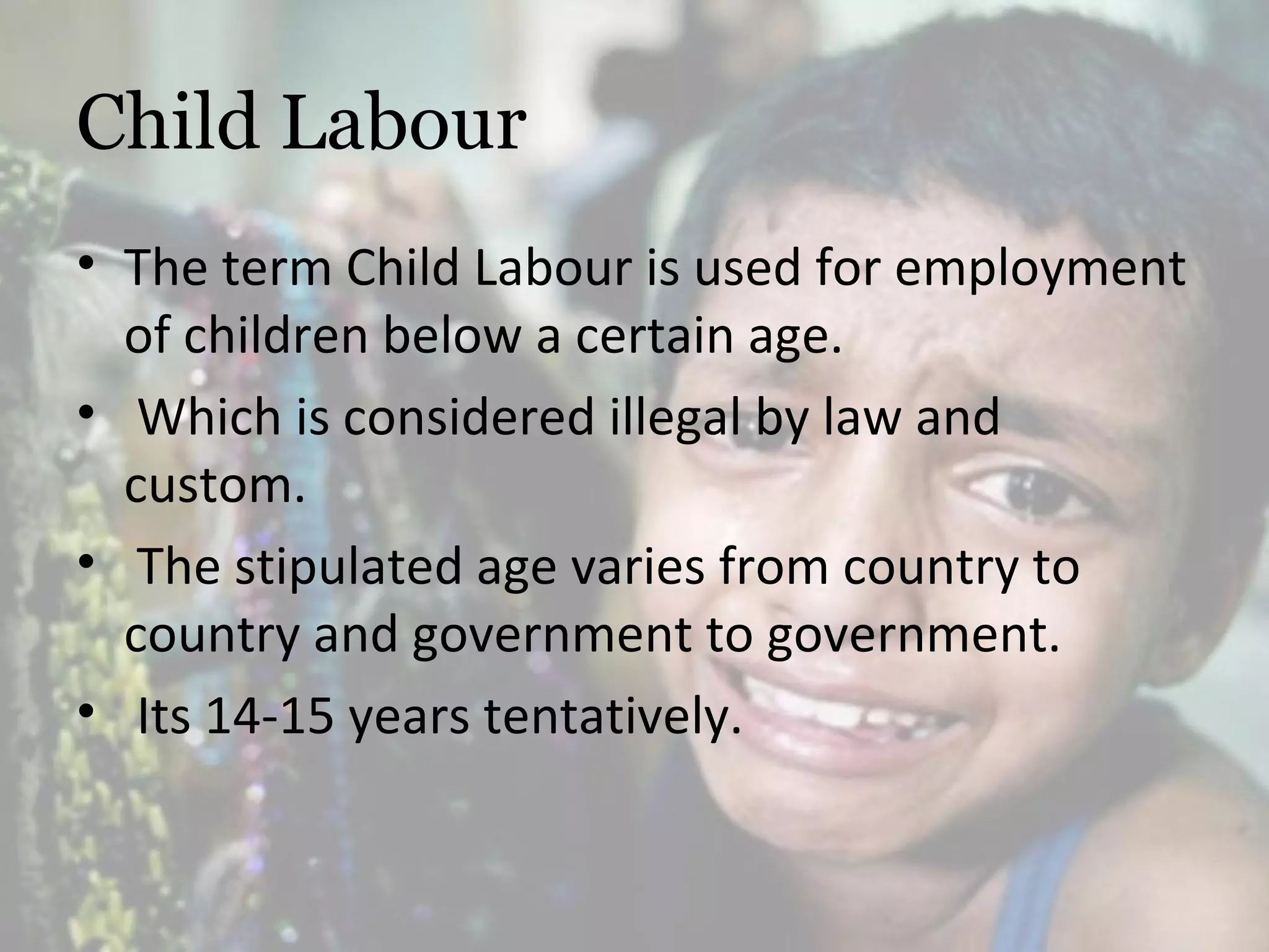 Child labour | PPT