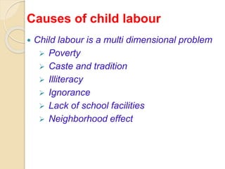 Child labour | PPTX