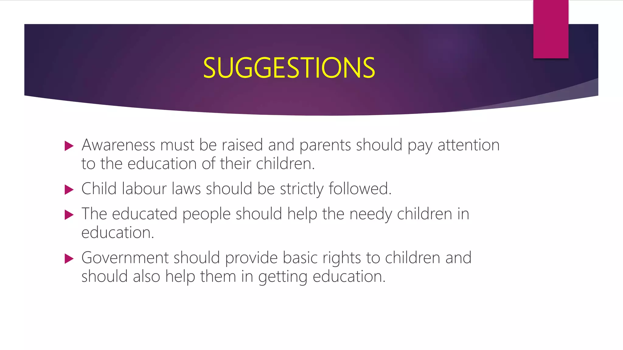 Child labour | PPTX