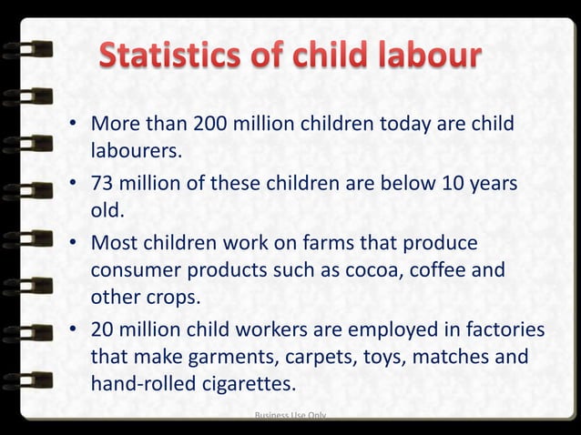 Child Labour, Causes & Solution | PPT