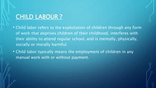 Child labour | PPT