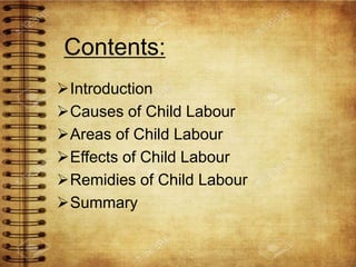Child labour | PPT