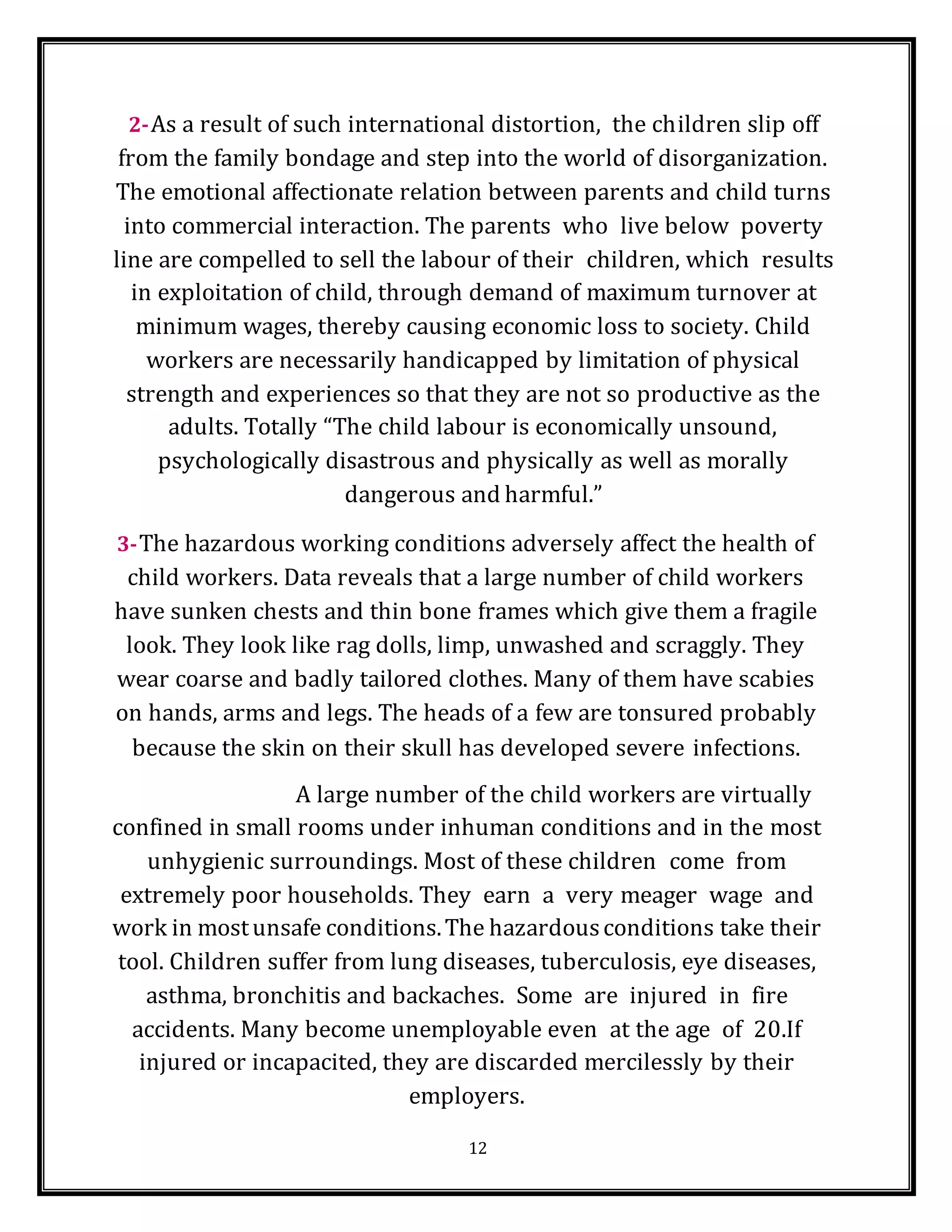 Child labour | DOCX