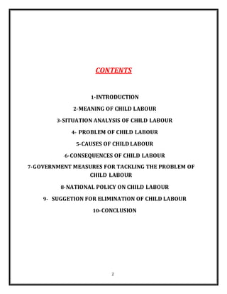 Child labour | DOCX