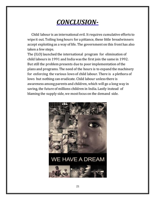 Child labour | DOCX