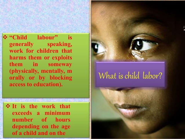 Child labour | PPTX