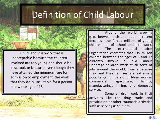 Child labour presentation