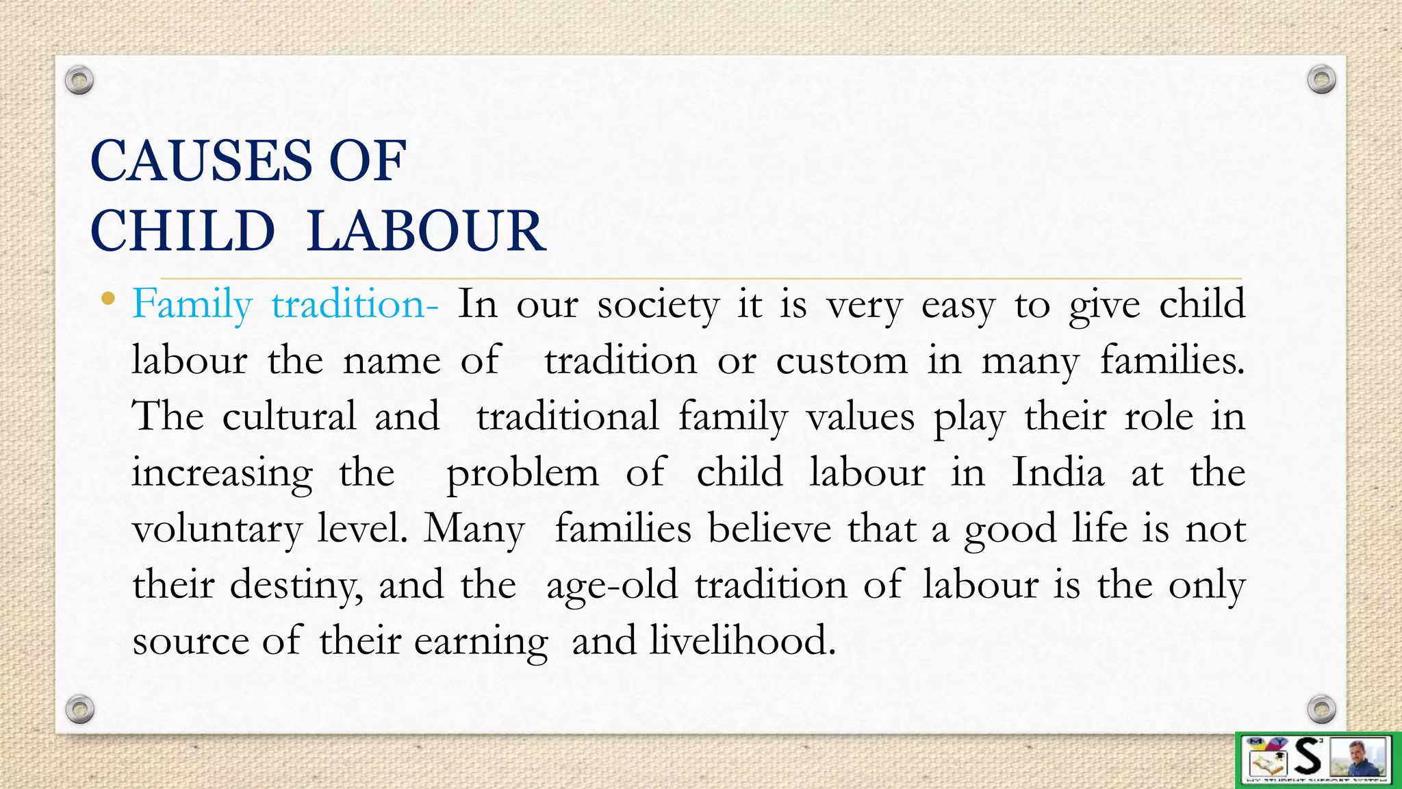 Child labour in english | PPTX